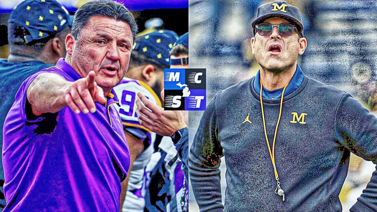 Michigan & LSU In Talks to Play Each Other in Football For The First ...