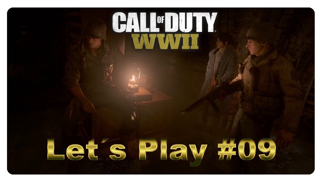Call of Duty WW2 - Let´s Play German-Deutsch #09 (PC-60FPS) - Gefangene ...