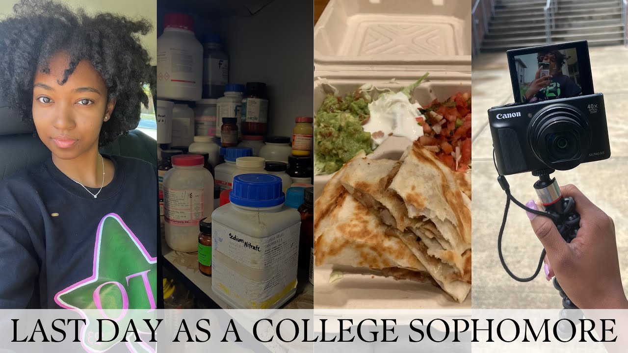 LAST DAY AS A COLLEGE SOPHOMORE | Jada Hall - YouTube
