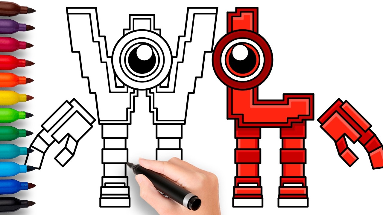 HOW TO DRAW W OR L | Steal a Brainrot (Roblox) - Easy Step by Step ...