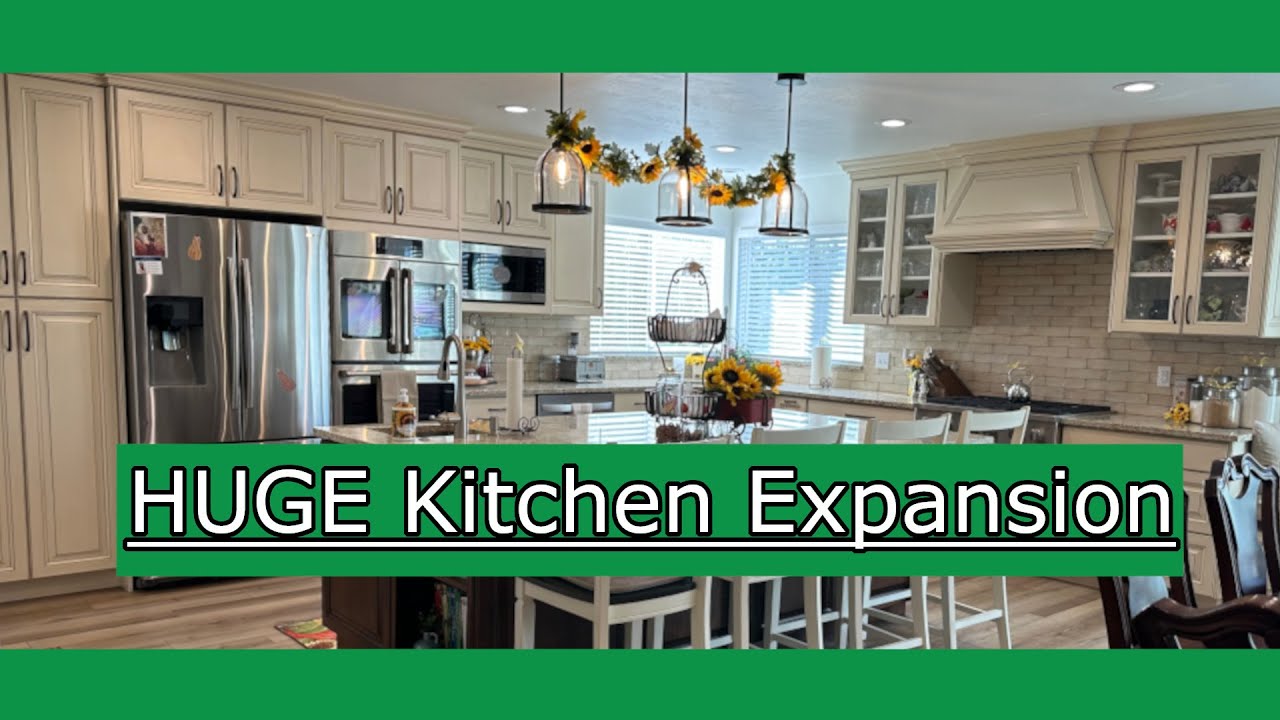 Complete Kitchen EXPANSION - YouTube