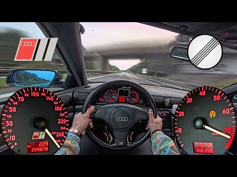 750HP Manual E85 Monster – Autobahn POV, 300+ km/h, Pure Sound