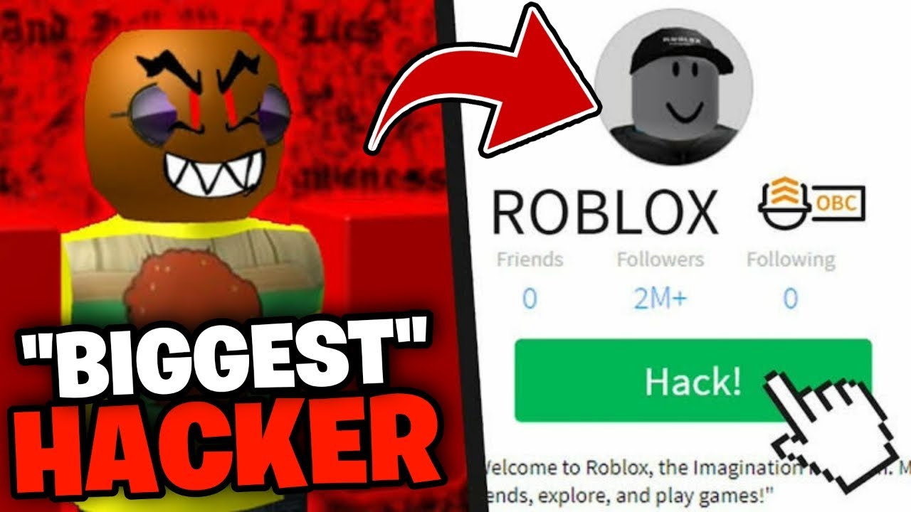 ROBLOX’S BIGGEST HACKER OF ALL TIME **SCARY** - YouTube