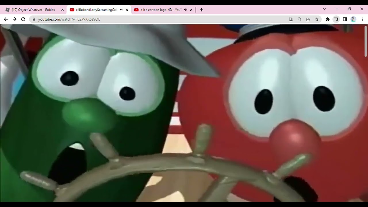 (#BobandLarryScreamingCollab) Bob And Larry Screaming Like AKA Cartoon ...