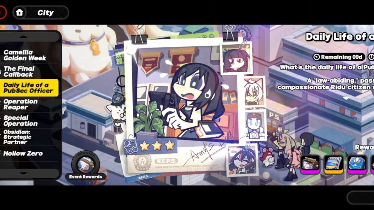 Jadi PubSec di Event "Daily Life of a PubSec Officer" | Zenless Zone ...