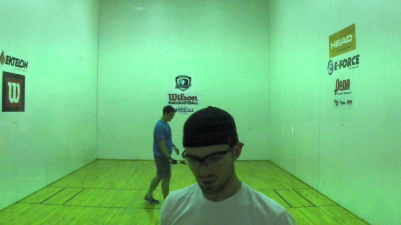 Alex Ackermann vs Chase Robison 2016 Texas State Singles Racquetball ...