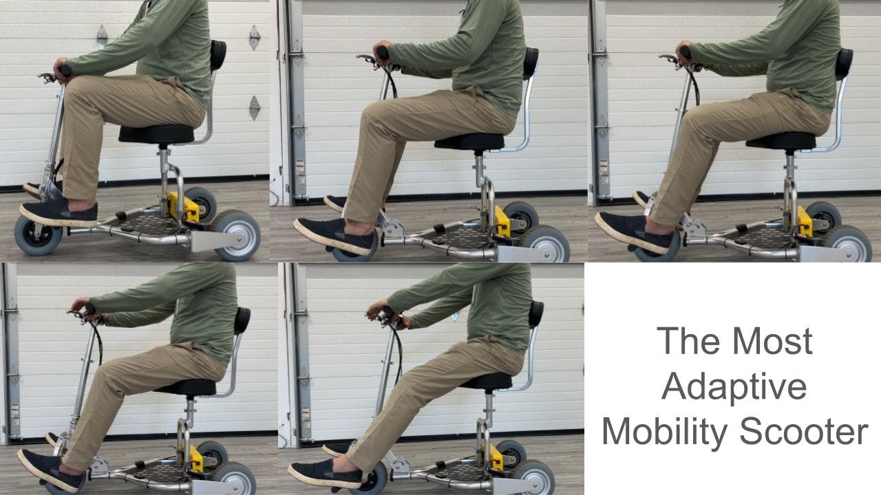 The World's Most Adaptive Mobility Scooter - YouTube