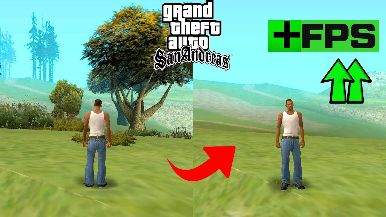 ESTOS MODS AUMENTARÁN los FPS de tu GTA SAN ANDREAS PC - YouTube