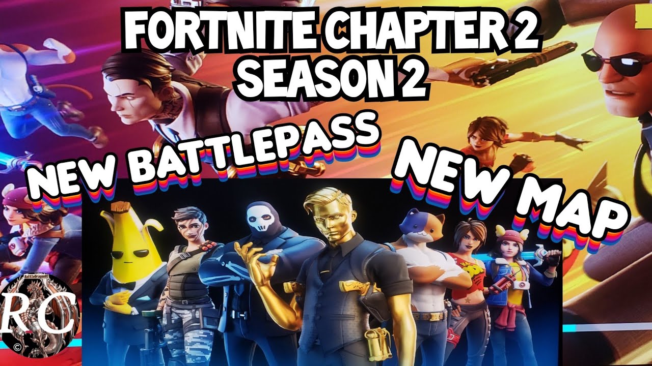 FORTNITE CHAPTER 2 SEASON 2 BATTLE PASS AND NEW MAP CH2S2 - YouTube