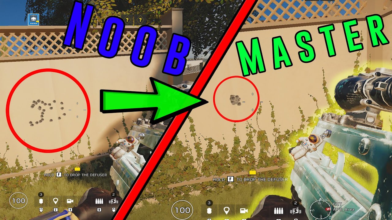 How to MASTER Recoil - Rainbow Six Siege Tips - YouTube