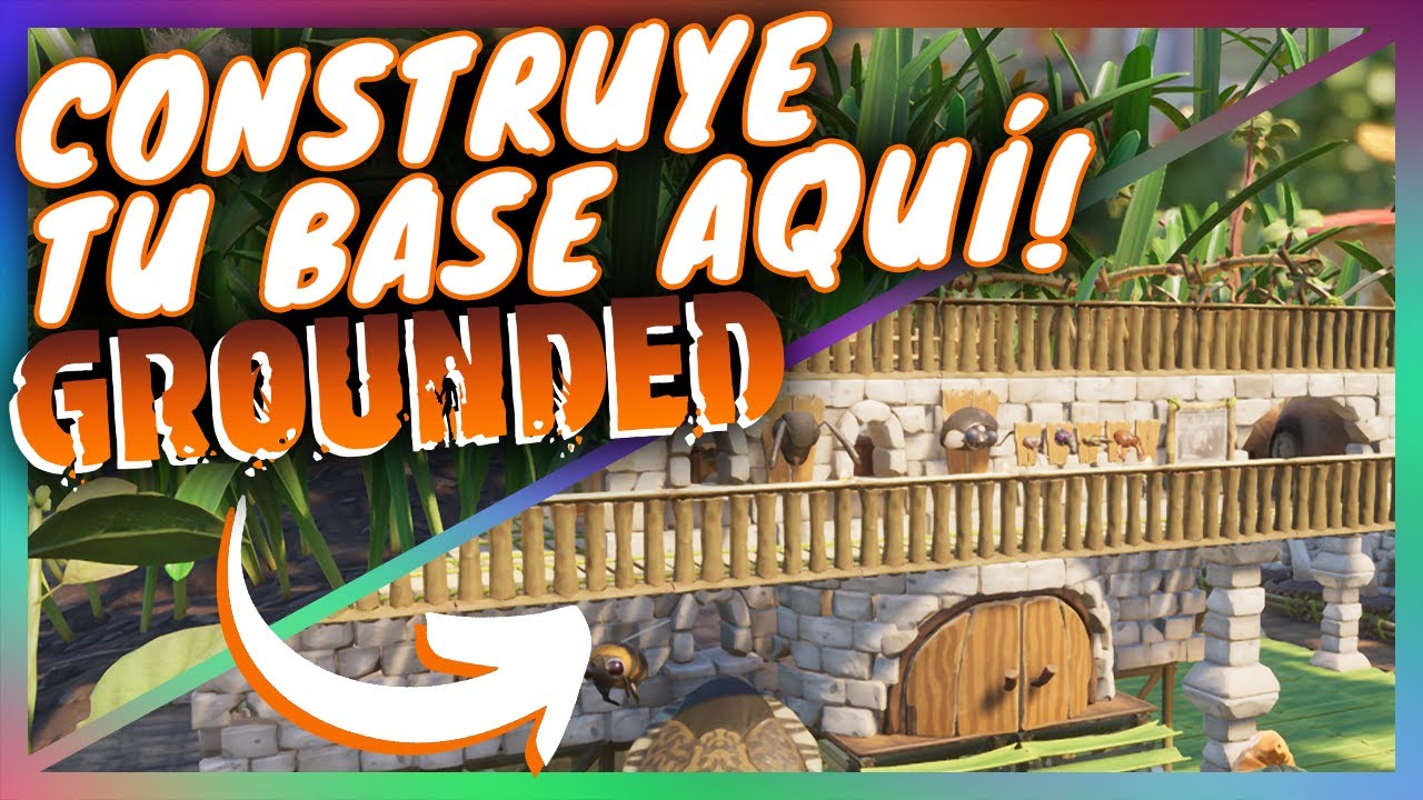 Top 10 MEJORES lugares para construir tu BASE en GROUNDED! - YouTube