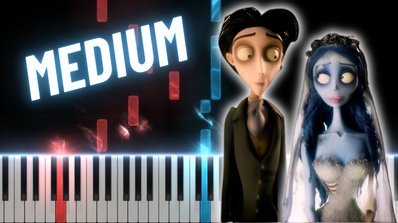 Victor's Song | Corpse Bride | Piano Tutorial | MEDIUM - YouTube