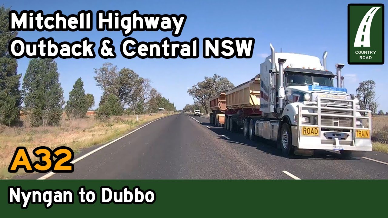 Driving from Nyngan to Dubbo – Mitchell Highway, Outback & Central NSW [4K] - YouTube