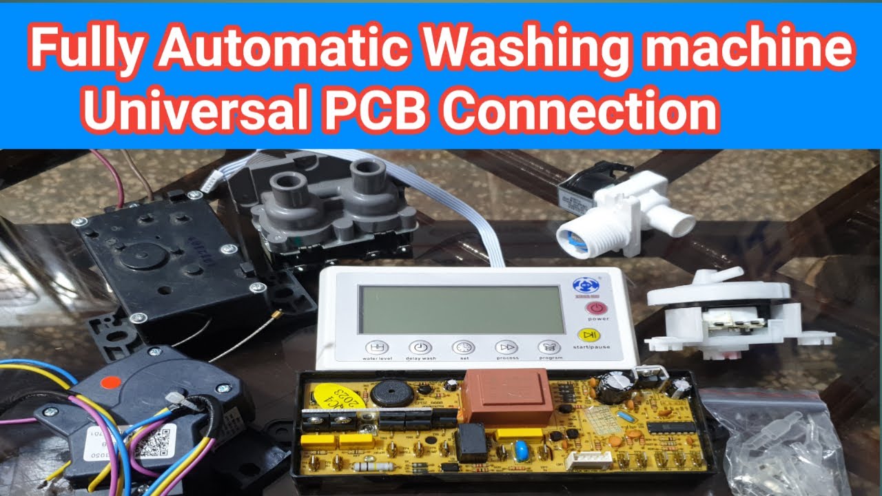Complete Connection Full Automatic Washing Machine in Hindi and Urdu ...