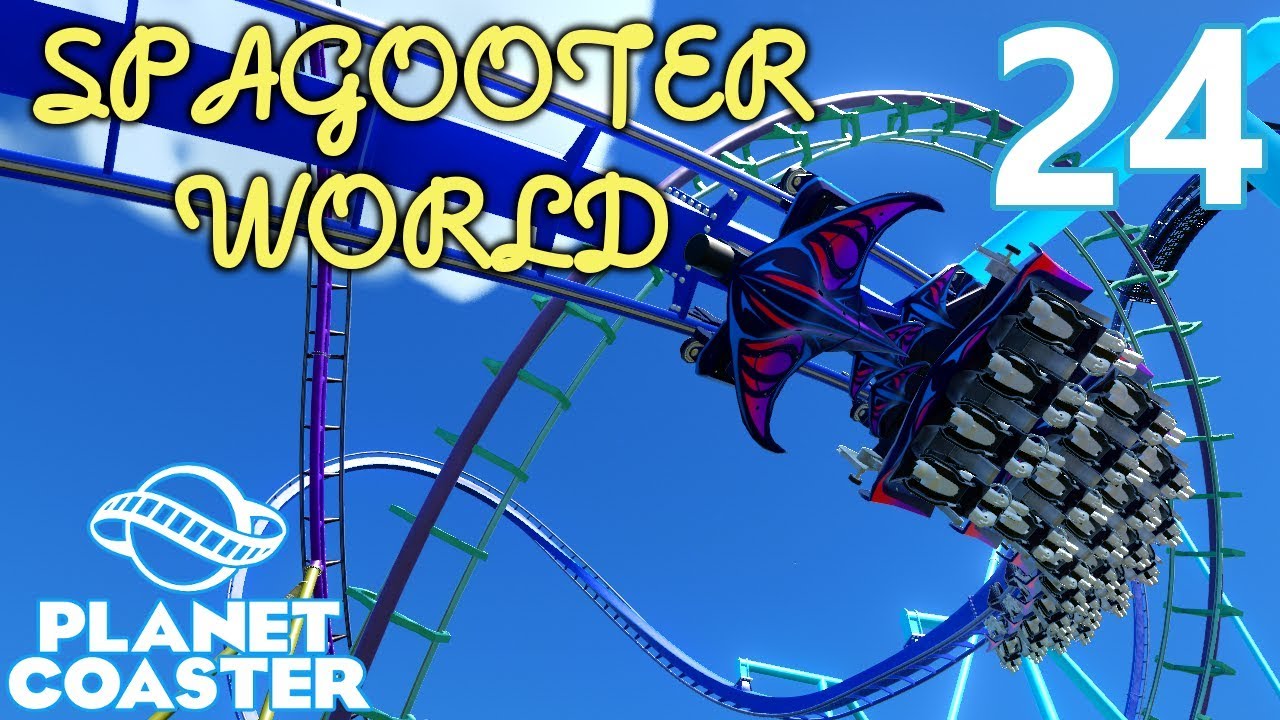 Planet Coaster SPAGOOTER WORLD - Part 24 - FLYING COASTER - YouTube
