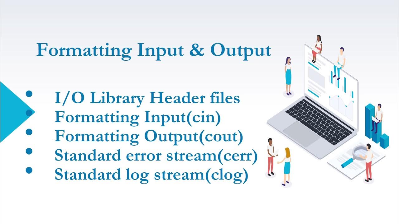 Formatting Input and Output-C++ Programming-Tamil - YouTube