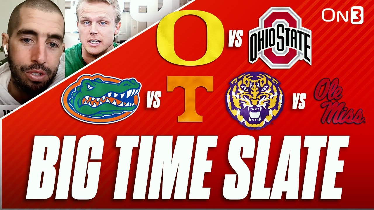 CFB Week 7 Is LOADED | Game Breakdowns: Ohio State vs Oregon, LSU vs ...