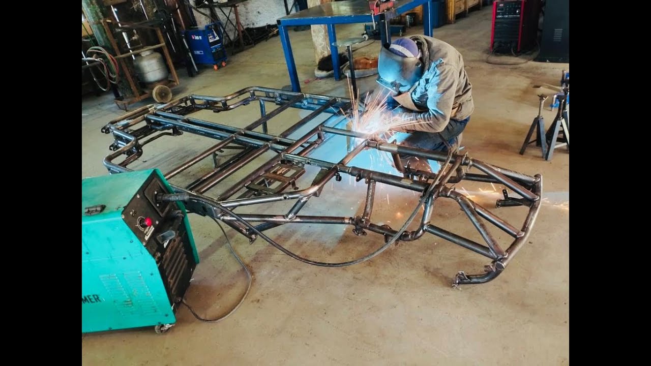 Chassis finalizado!! Porsche 550 spyder - YouTube
