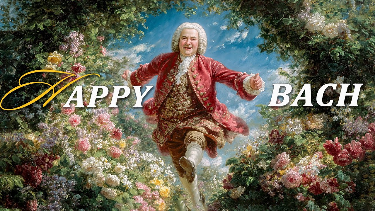 HAPPY with BACH | The Most Joyful of Bach that Make You Laugh All Day 🎻 ...