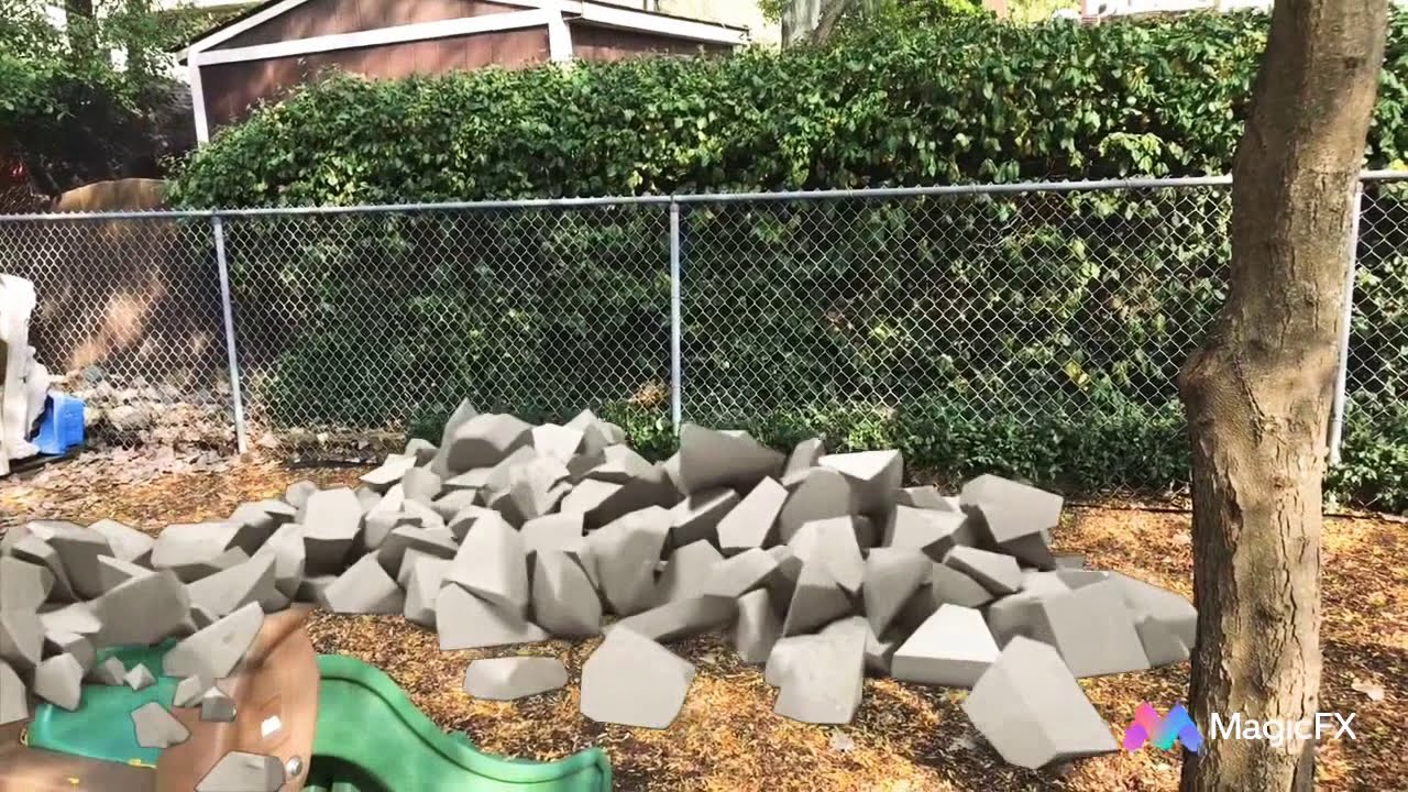 Super Strength-busting down a wall - YouTube