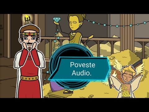 Regele Midas poveste Audio udio in Română. Povesti cu morală pentru ...