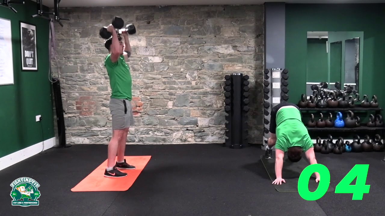 No Rest For The Wicked | Fighting Fit Home Workout - YouTube