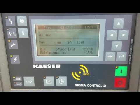 Kaeser ASD 40 S T 40hp Rotary Screw Air Compressor with Built-in Dryer