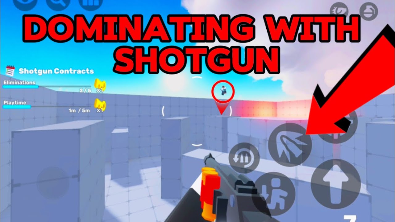 So I DOMINATED With Shotgun In Roblox Rivals.. - YouTube