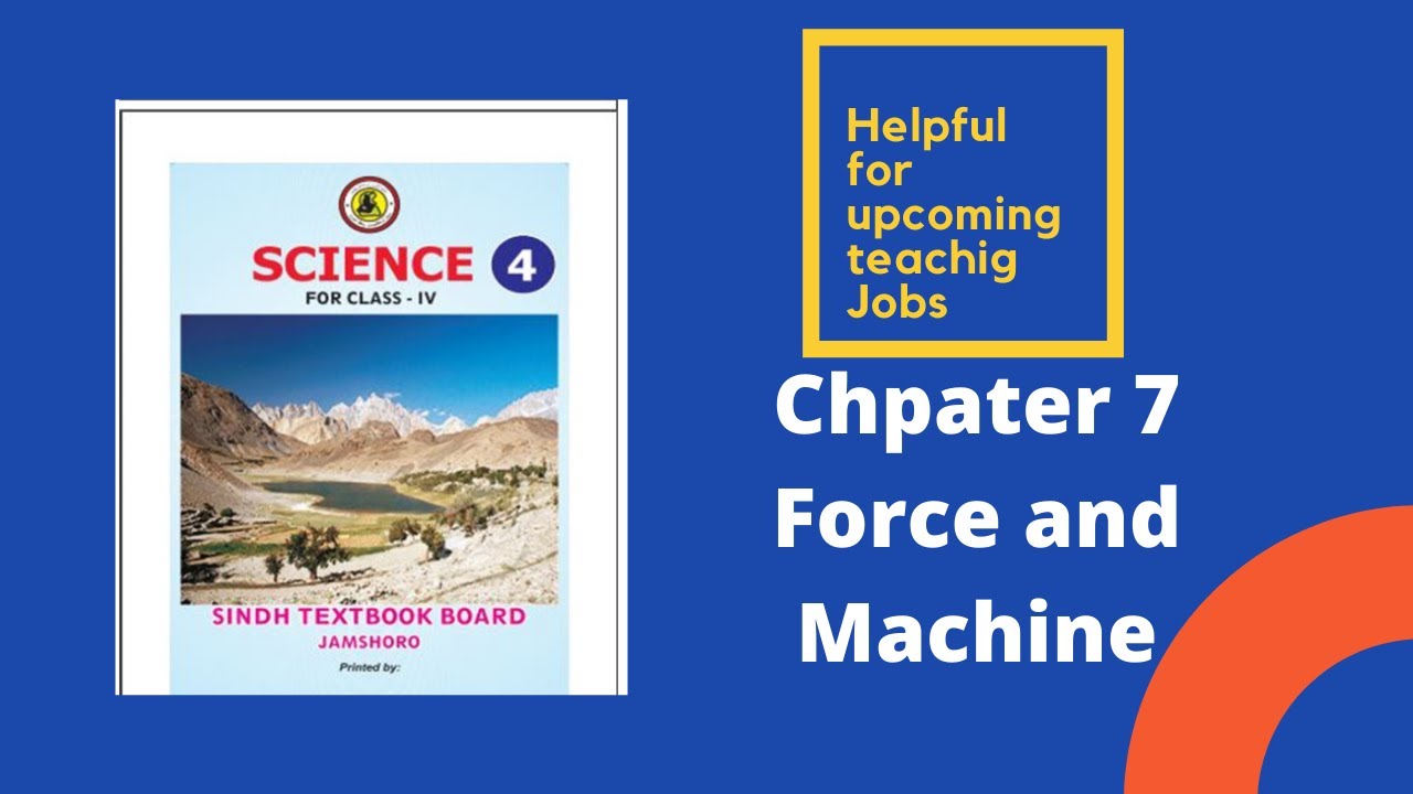 chapter 7 Force and Machines Class 5 Science - YouTube