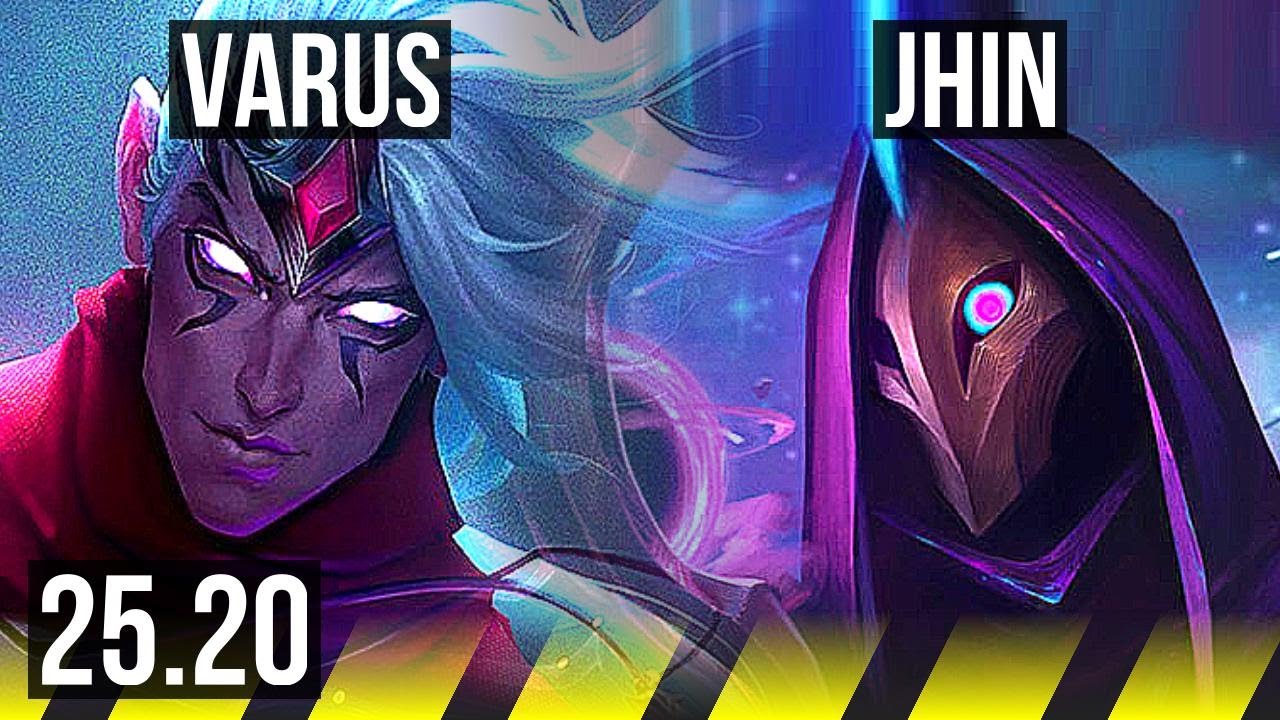 VARUS & Pyke vs JHIN & Nautilus (ADC) | 11/1/13, Legendary | NA Master ...
