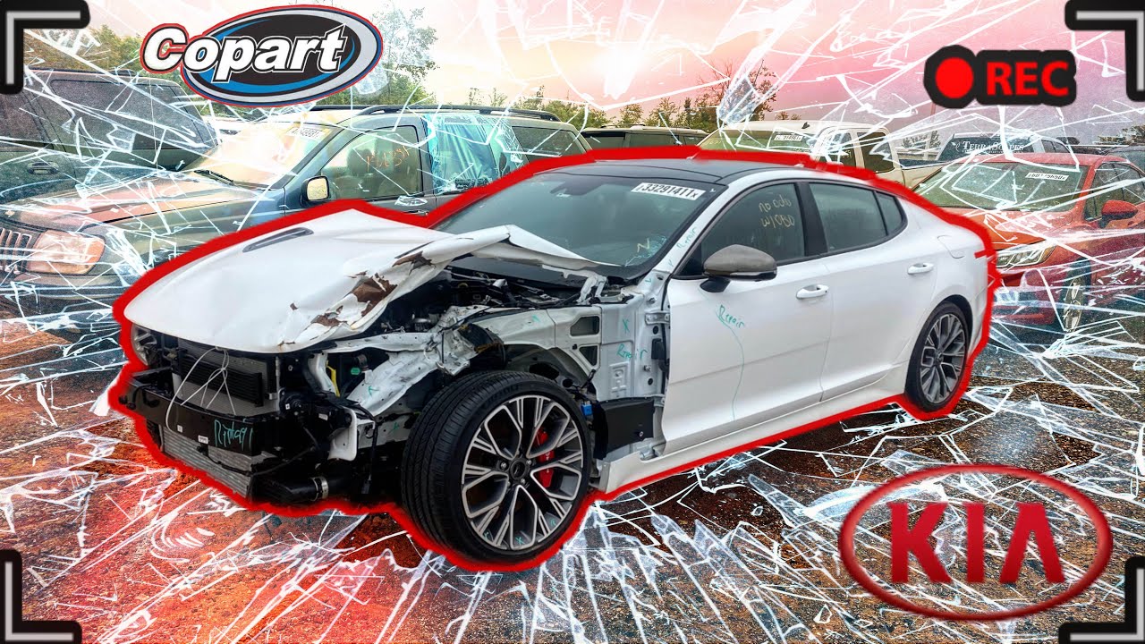 Copart Walk Around + Salvage Cars 5-5-21 Found A Kia Stinger GT - YouTube