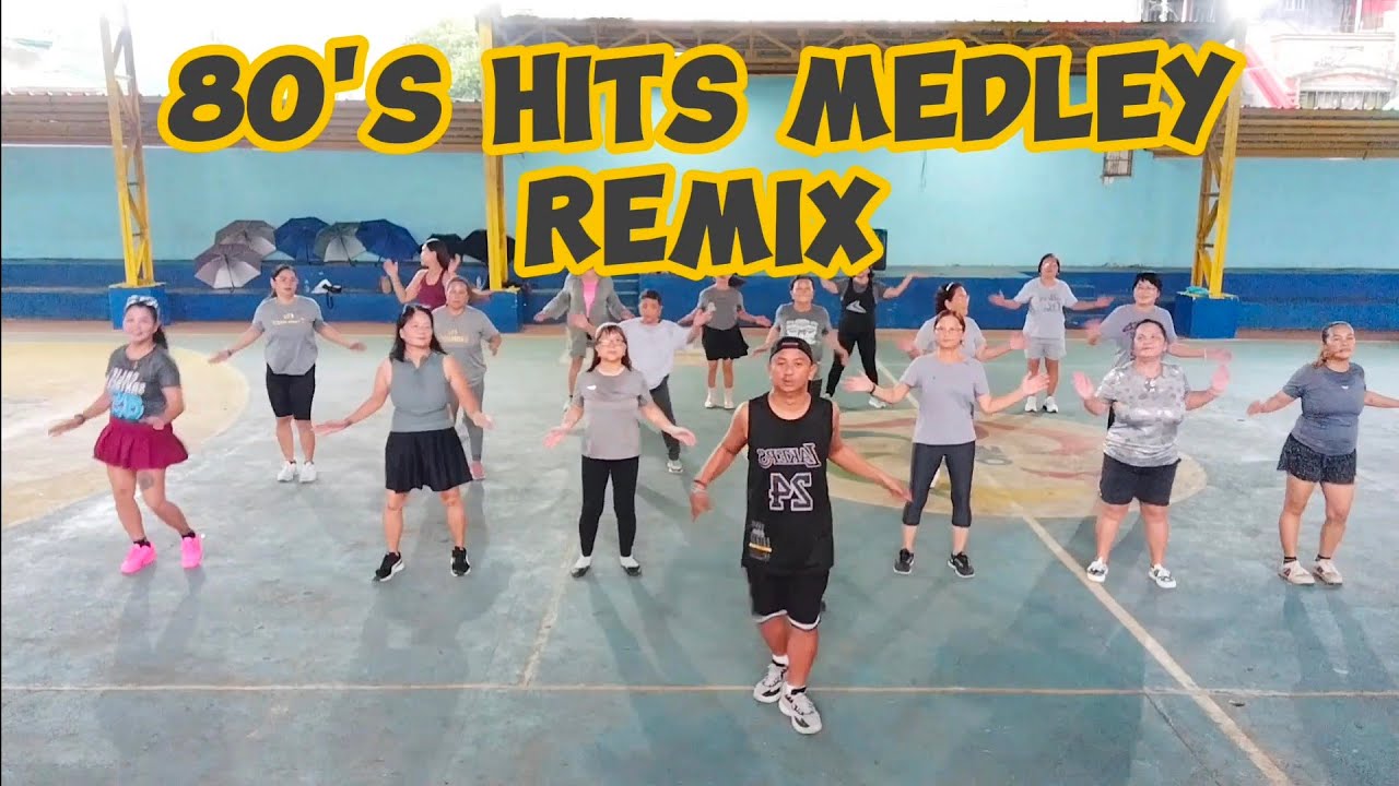 80S MEDLEY REMIX| DANCE WORKOUT| ZUMBA| TZL - YouTube