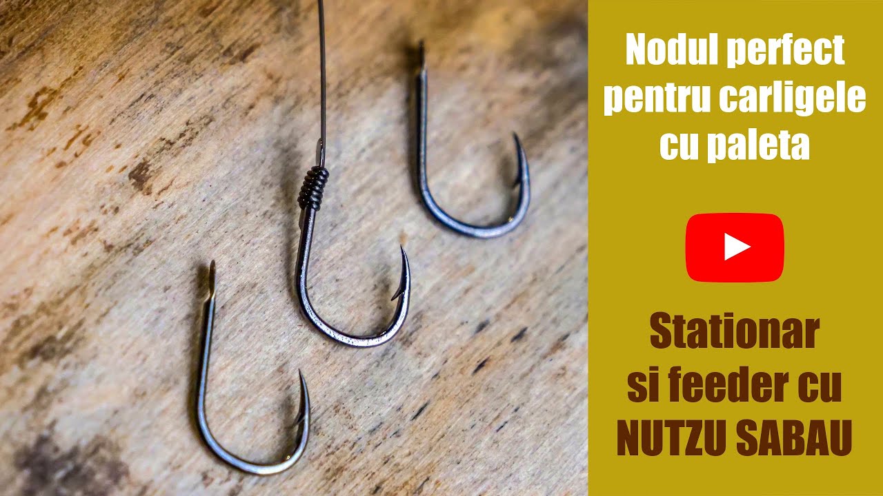 Nodul perfect pentru carligele cu paleta - YouTube
