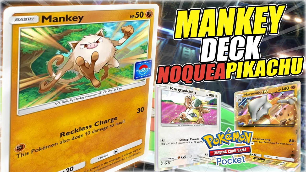 MANKEY PRIMEAPE Deck Golpea Fuerte al META - YouTube
