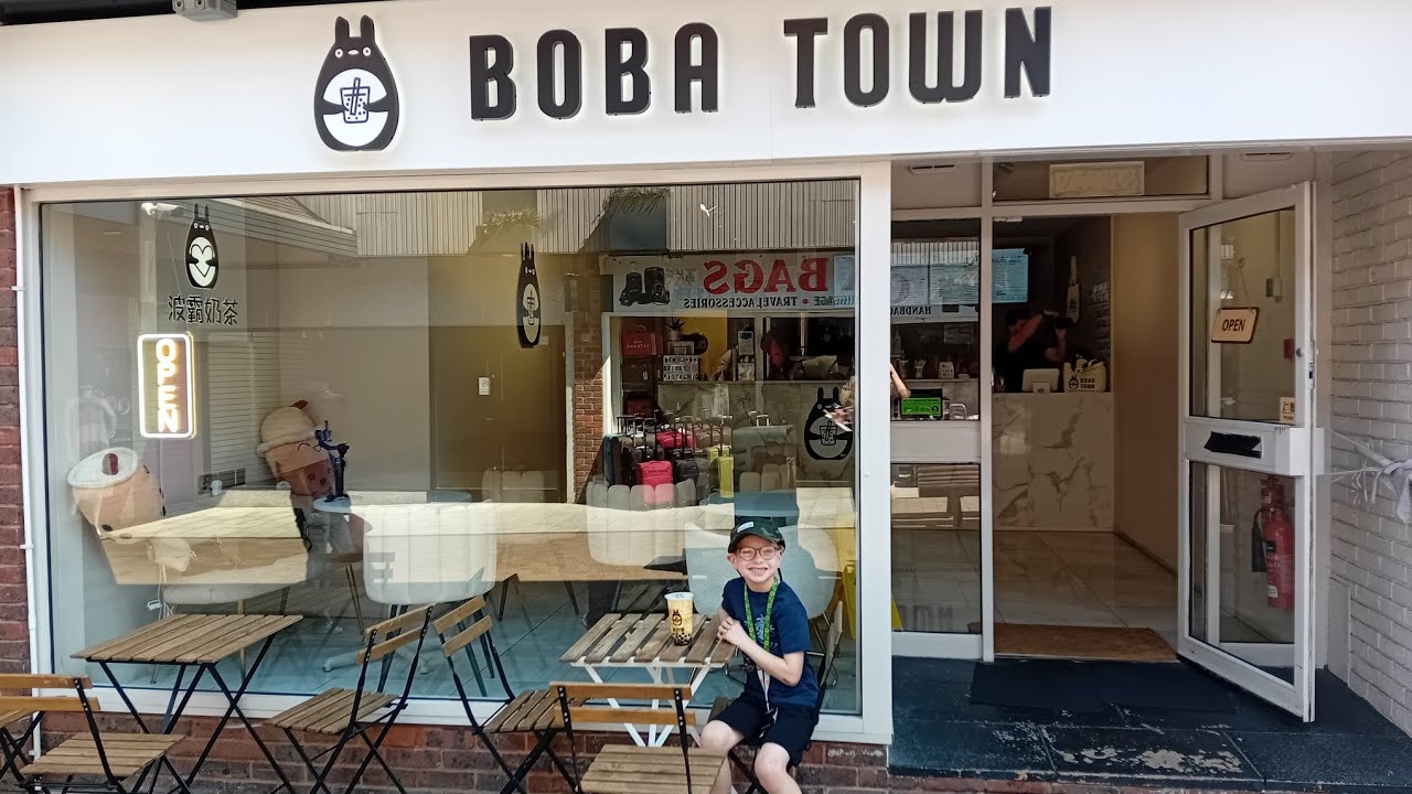 Trying Boba Town, Boba Tea. - YouTube
