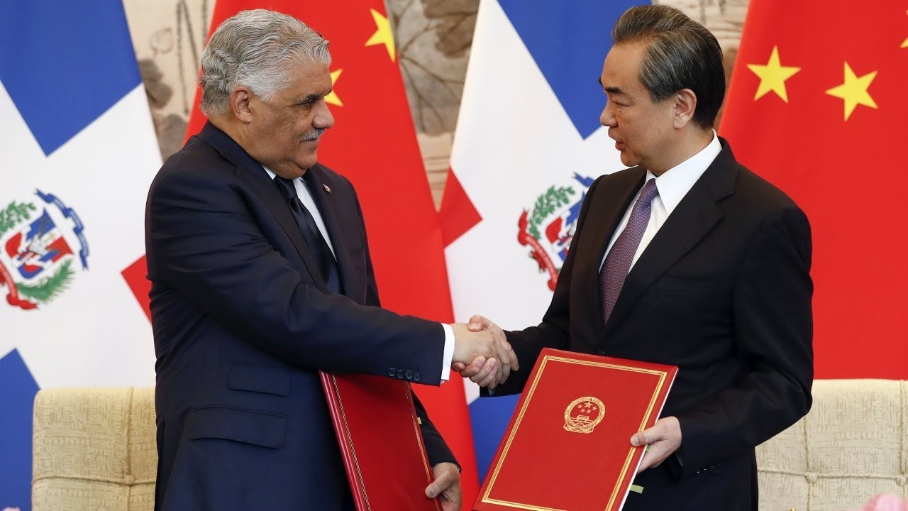 China's Dominican embassy now open - YouTube