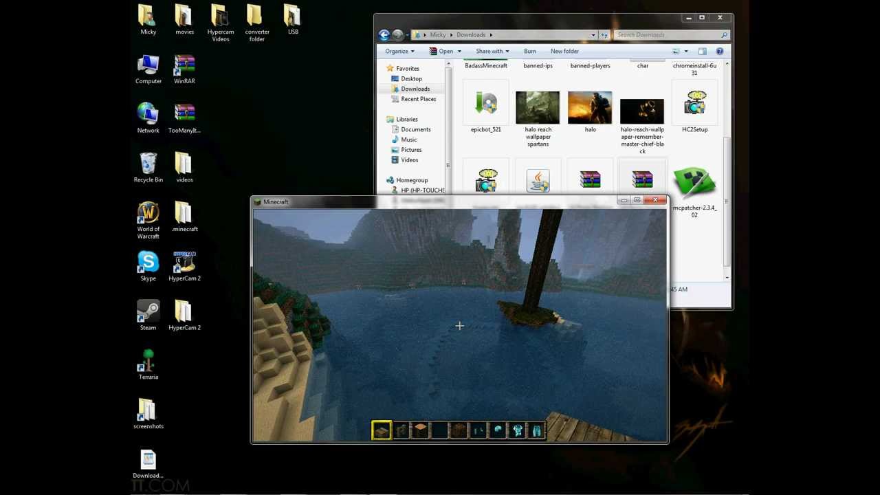 How to install LB photo realism 256x256 - YouTube