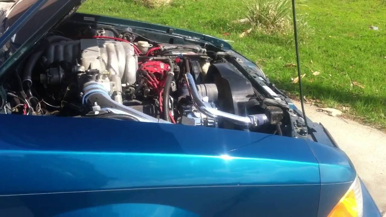 My 93 Reef Blue Fox Body Mustang - YouTube