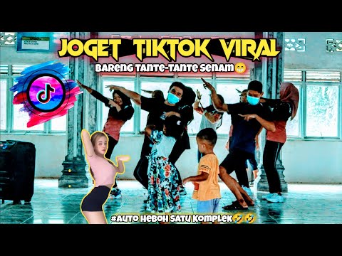 JOGET TIKTOK VIRAL BARENG TANTE-TANTE SENAM | HEBOH PARAH. . . .