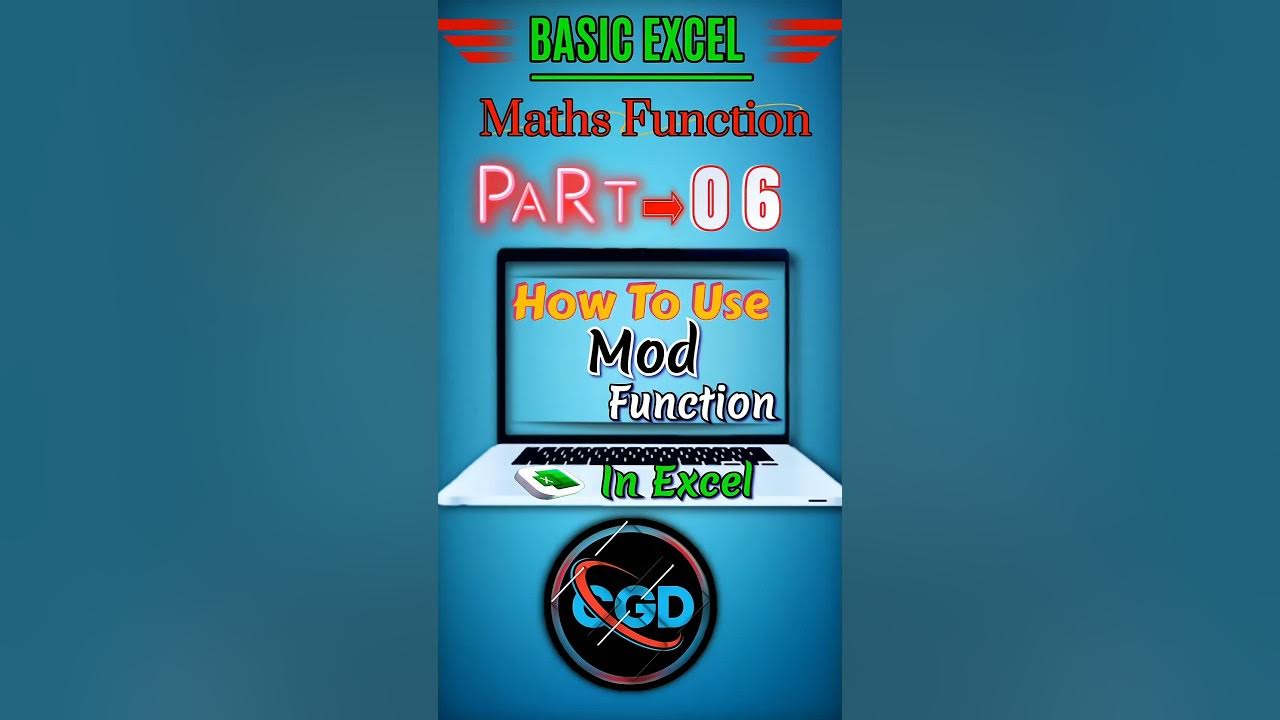 How to use mod function in excel tips and tricks basic excel part-6 #exceltips #tutorial #short ...