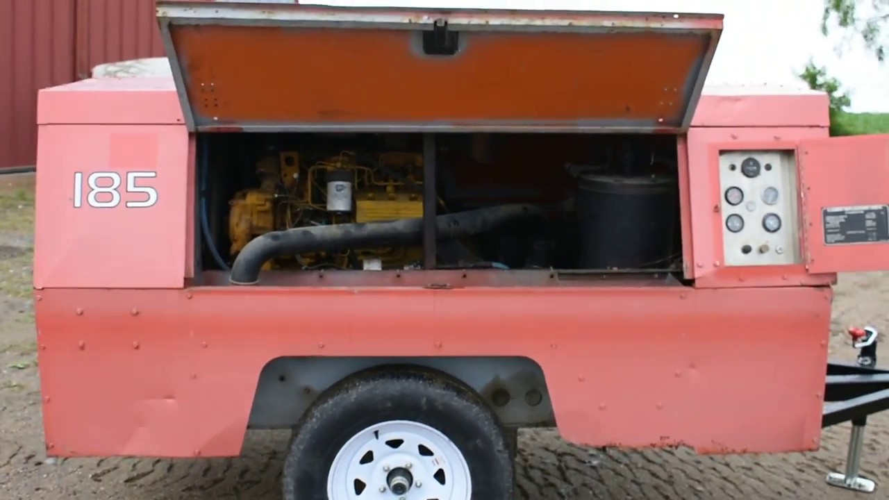 Sullivan Palatek 185 Air Compressor - YouTube