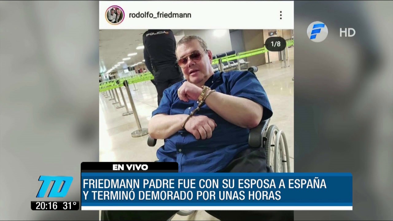 Rodolfo Friedmann detenido en España - YouTube