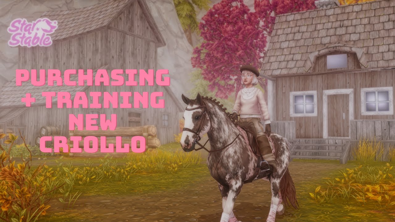 Purchasing + Training New Criollo! || Star Stable Online - YouTube