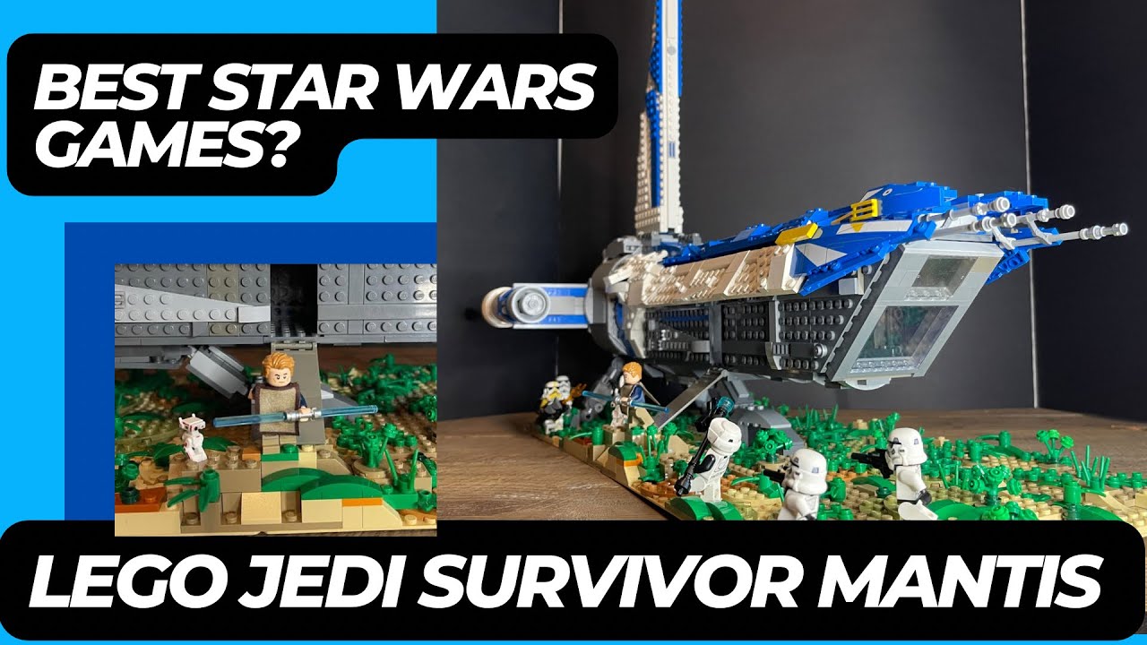Lego Jedi Survivor Mantis MOC - Fallen order - Cal Kestis - YouTube