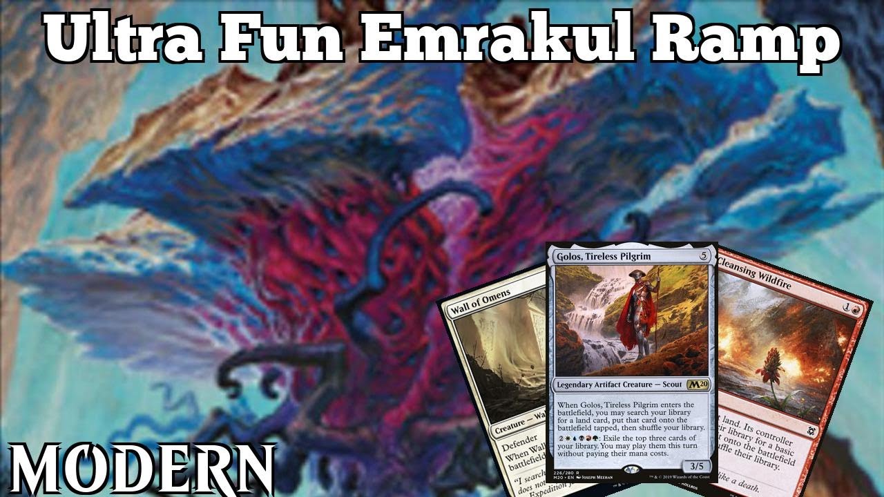 Ultra Fun Emrakul Ramp | Boros Lotus Field | SNC Modern | MTGO - YouTube