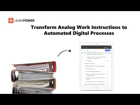 Lean Power Intelligent Work Platform Overview - YouTube