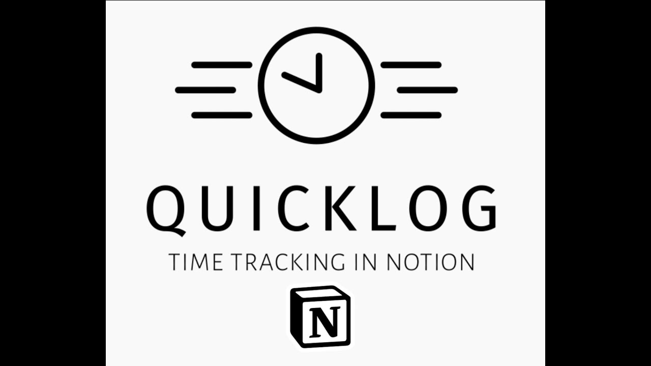 QuickLog - Time and Event Tracking for Notion - YouTube