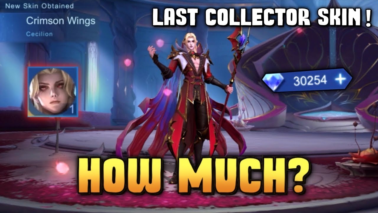 HOW MUCH IS CECILION COLLECTOR SKIN CRIMSON WINGS? GRAND COLLECTION ...