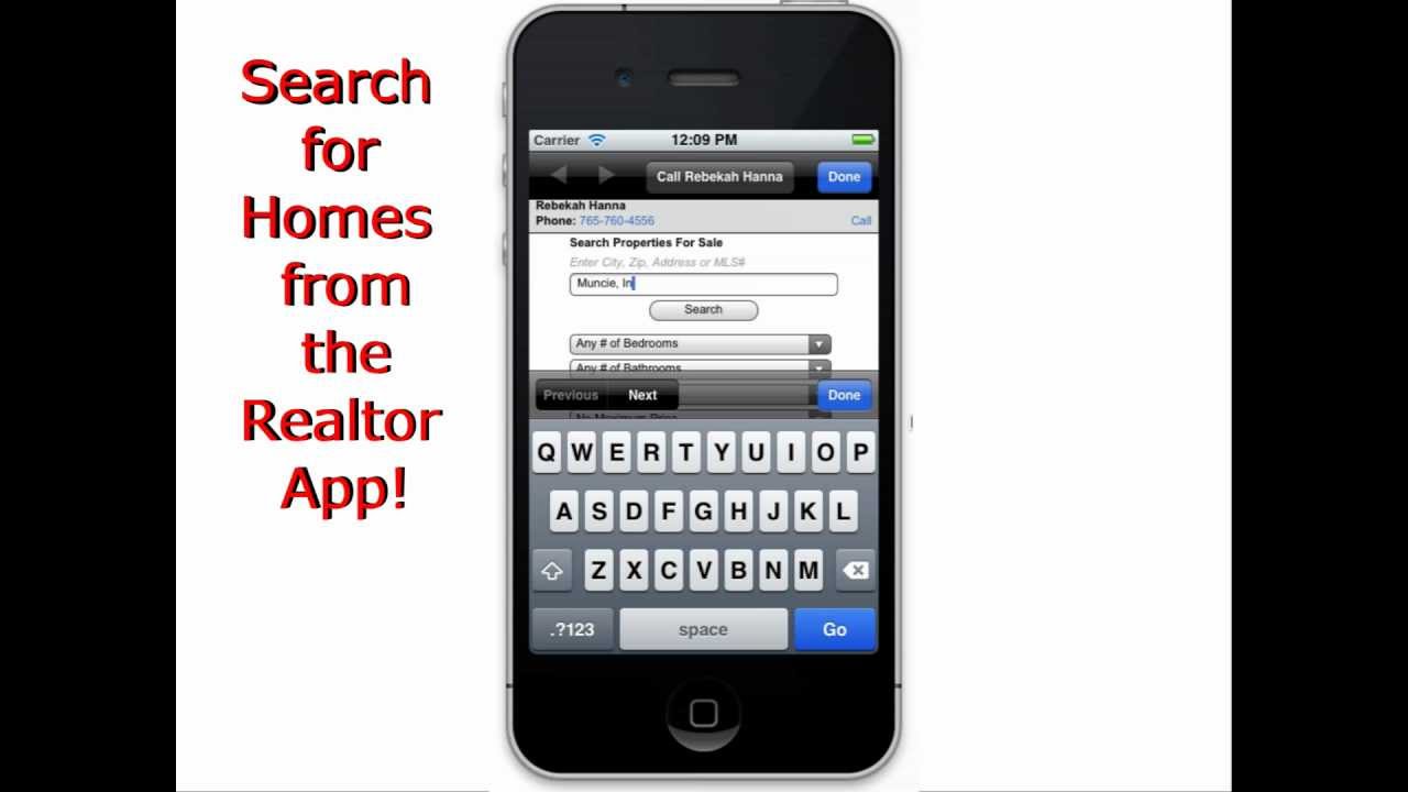 Smartphone Apps for Realtors: Personally Branded Realtor App - iPhone ...