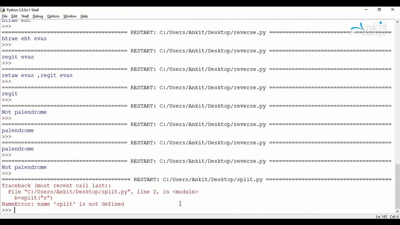 Python Split function - YouTube